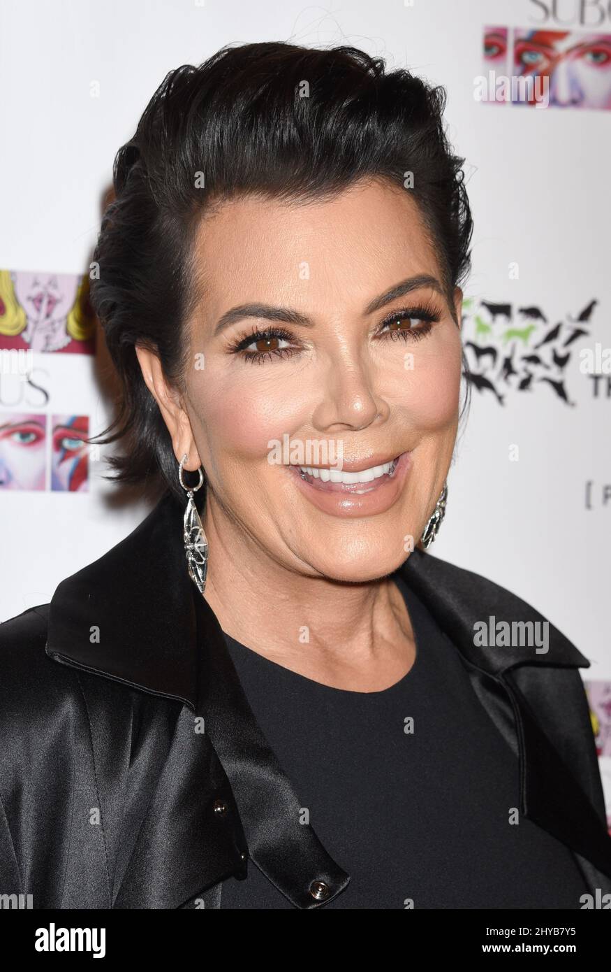 Kris Jenner nahm an der Eröffnung der Galerie „UNCONSCIOUS“ von Bria ...