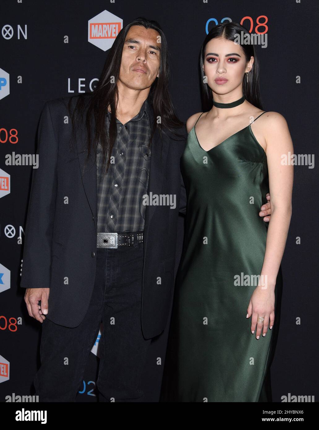 David Midthunder und Amber Midthunder kommen zur Serienpremiere von FX ...