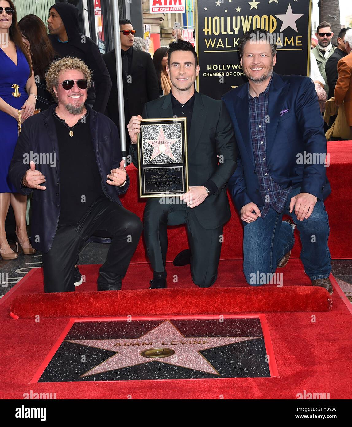 Ca adam levine adam levines hollywood spaziergang -Fotos und ...