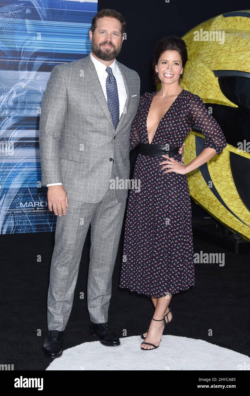 David Denman und Mercedes Mason bei der Weltpremiere „Saban's Power ...