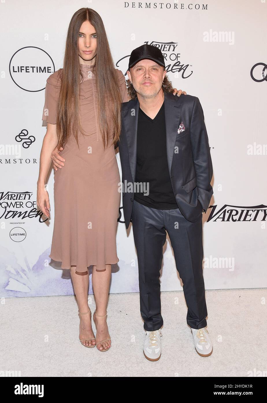 Lars Ulrich und Jessica Miller bei der Variety's Power of Women: Los ...