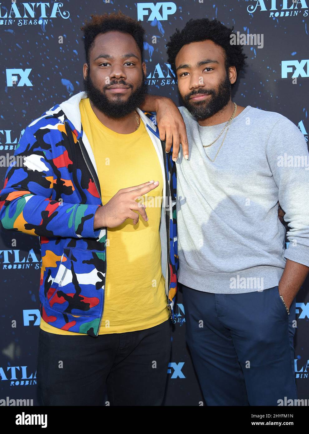 Stephen Glover und Donald Glover beim „Atlanta“ Robbin Season FYC Event ...