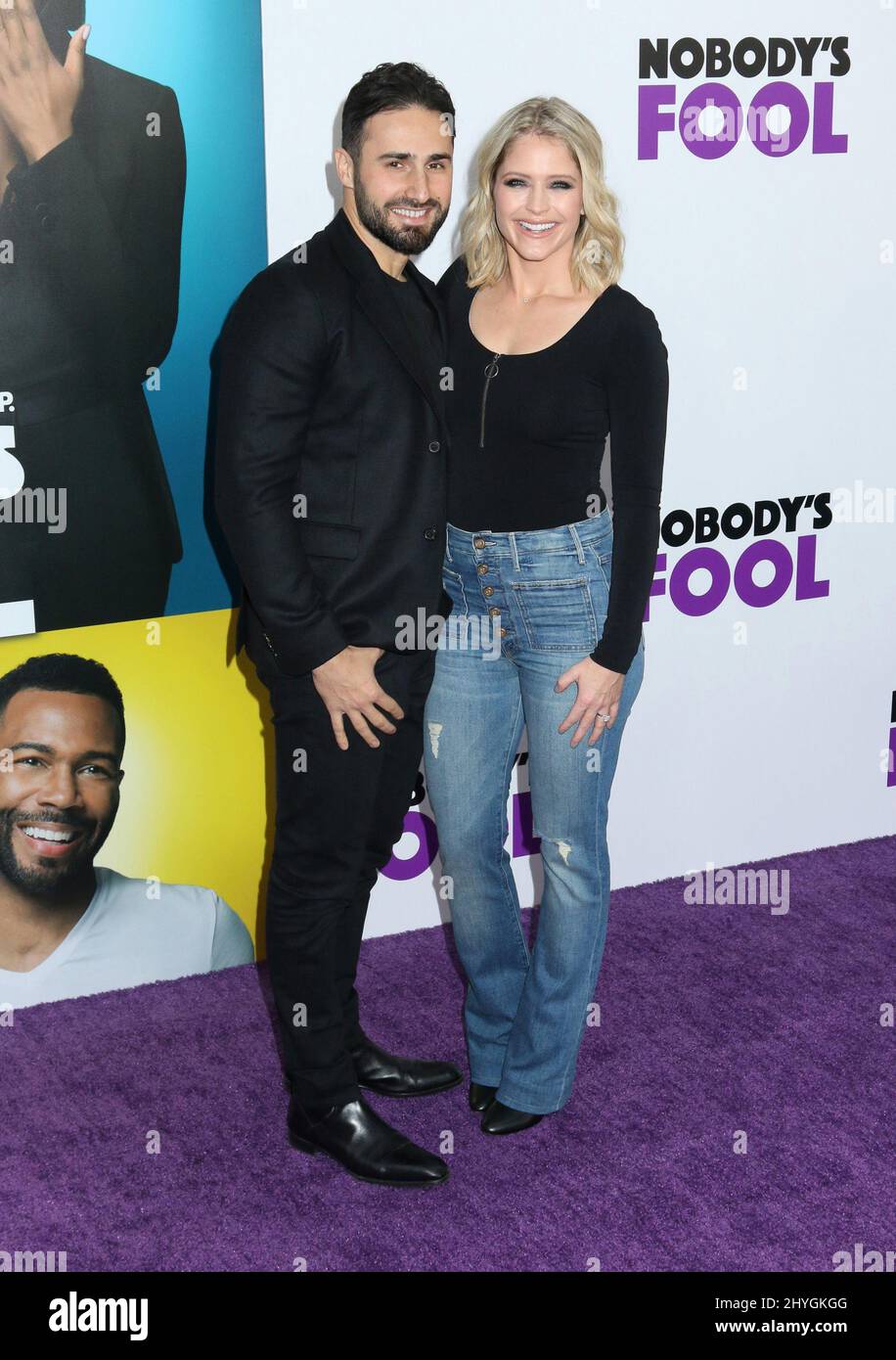 Sara Haines und Max Shifrin nahmen an der Weltpremiere „Nobody's Fool ...