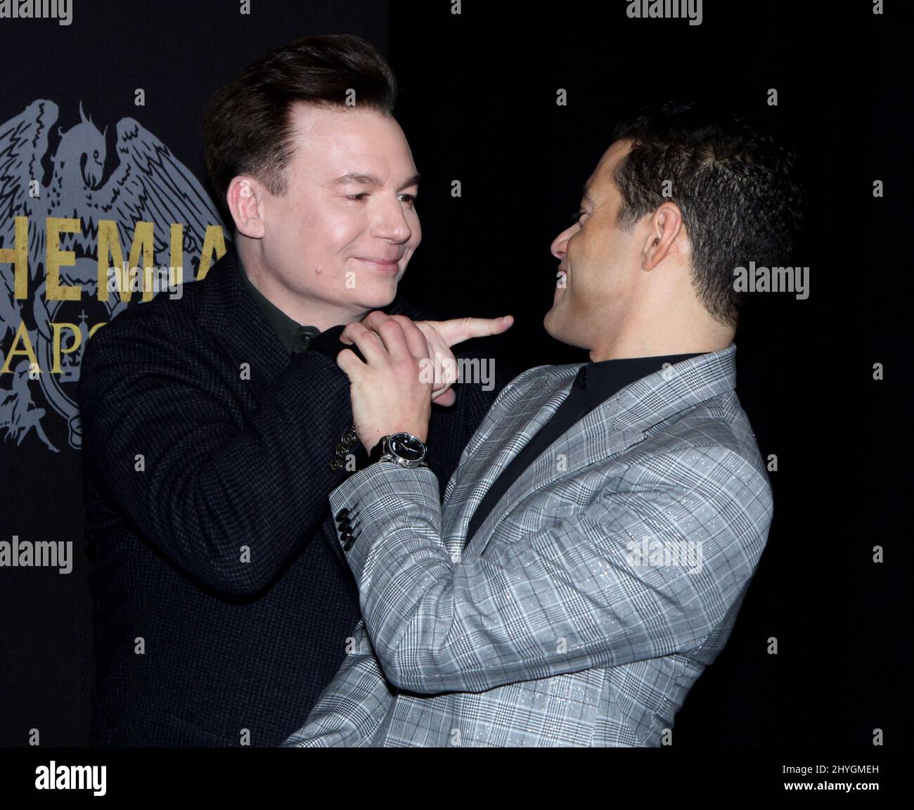 Mike Myers & Rami Malek bei der Premiere der Bohemian Rhapsody New York ...