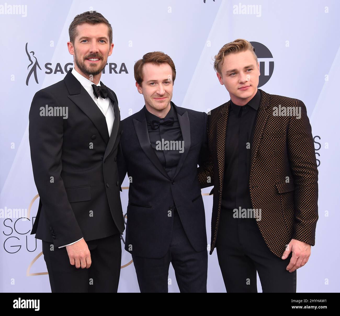 Gwilym Lee, Joseph Mazzello und Ben Hardy bei den Annual Screen Actors ...