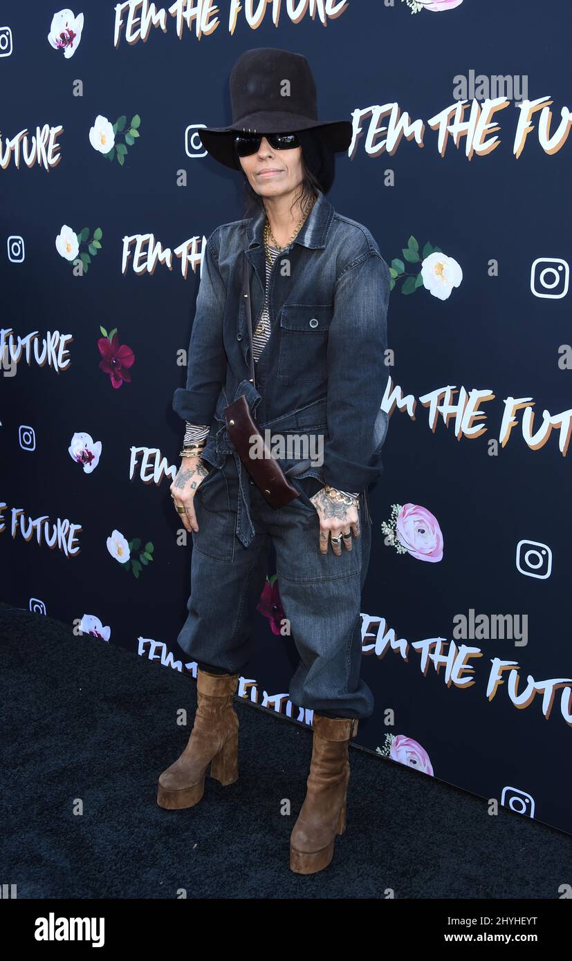 Linda Perry kommt bei der Janelle Monae x Instagram FEM der zukünftige ...