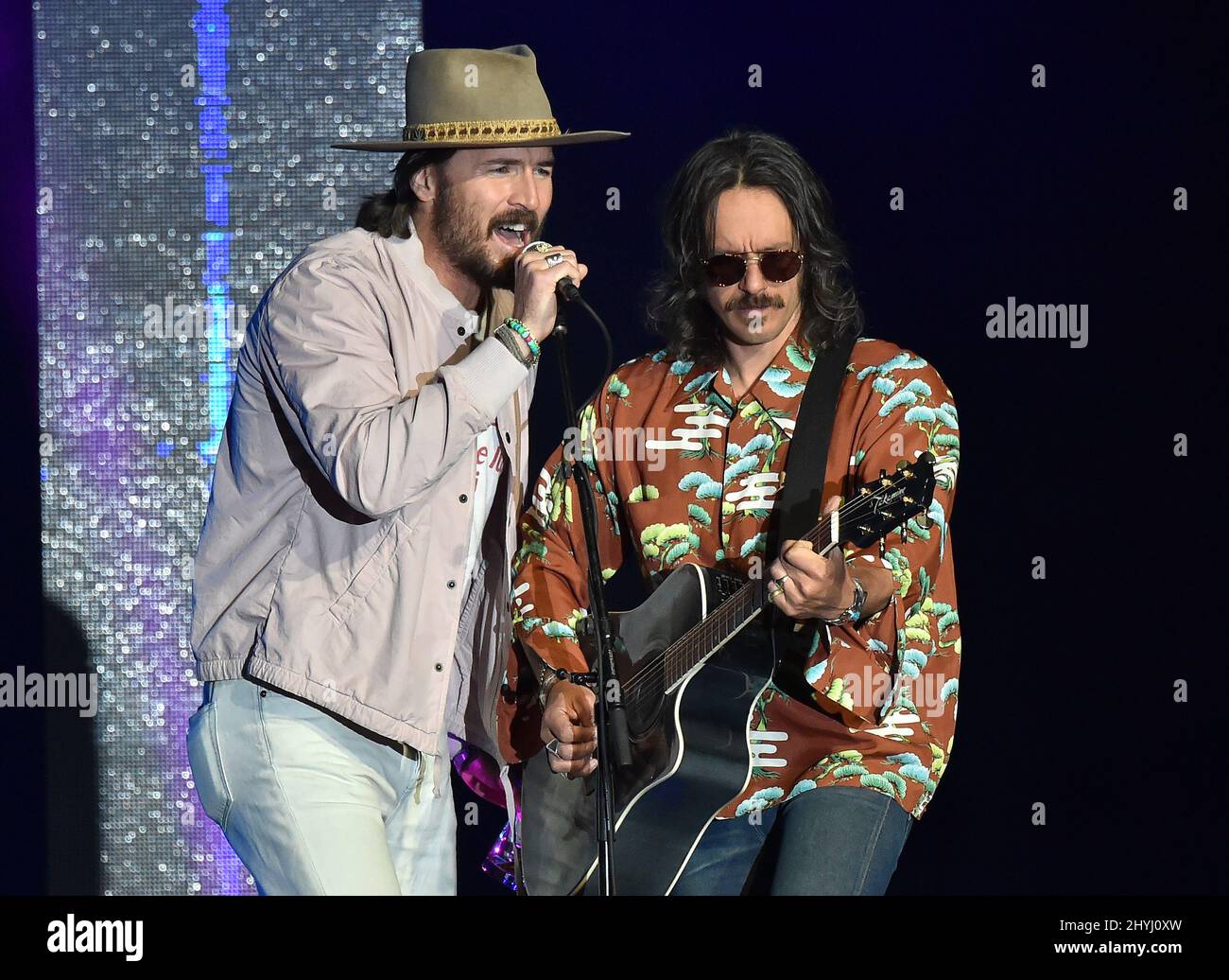 Mark Wystrach und Cameron Duddy von Midland treten am 05. April 2019 in ...