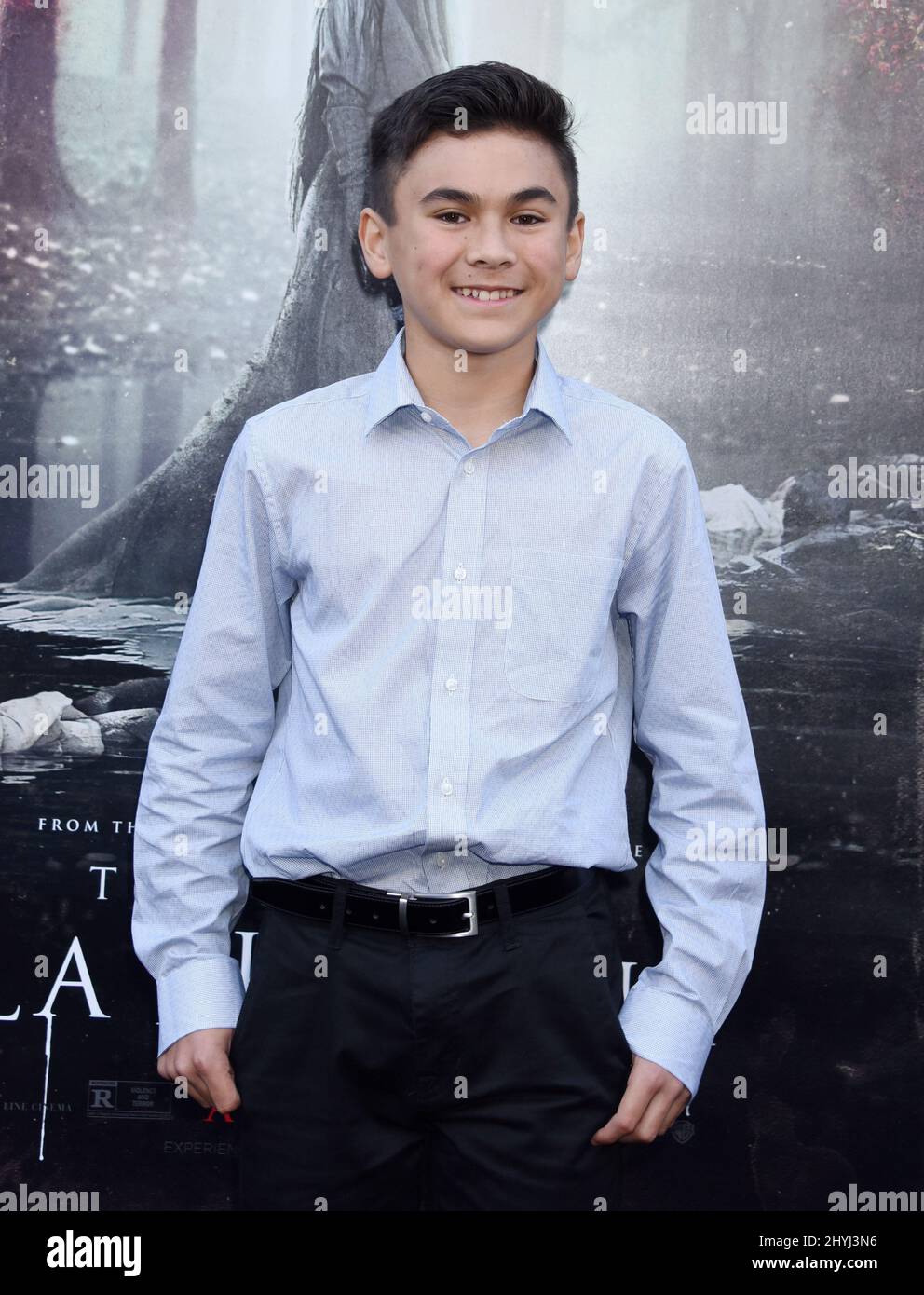 Aiden Lewandowski bei der Premiere von „The Curse of La Llorona“ am 15 ...