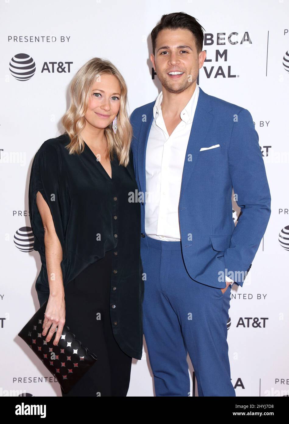 Lenny Platt und Freundin Naomi Piercey, die am 30. April 2019 in New ...