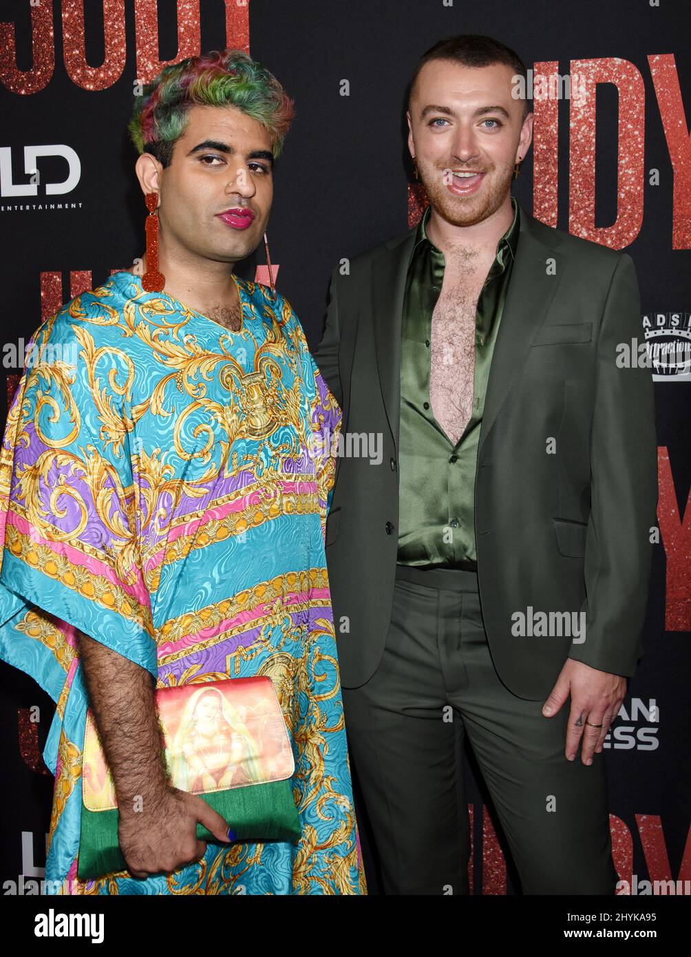 Sam Smith und Alok Vaid-Menon bei der Premiere von „Judy“ in Los ...