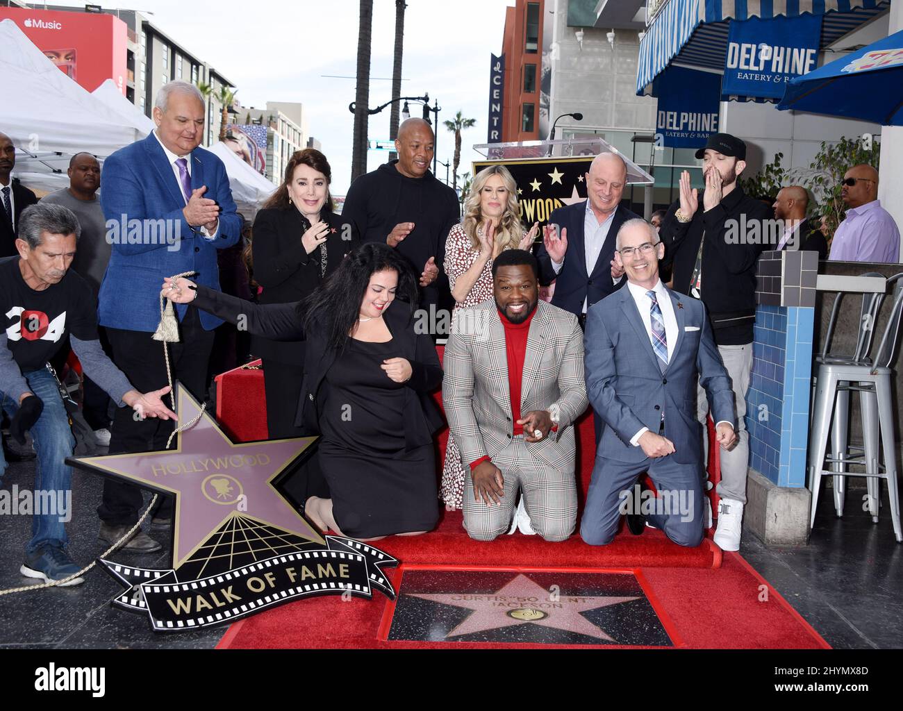 Curtis '50 Cent' Jackson, Rana Ghadban, Dr. Dre, Ellen K, Chris ...