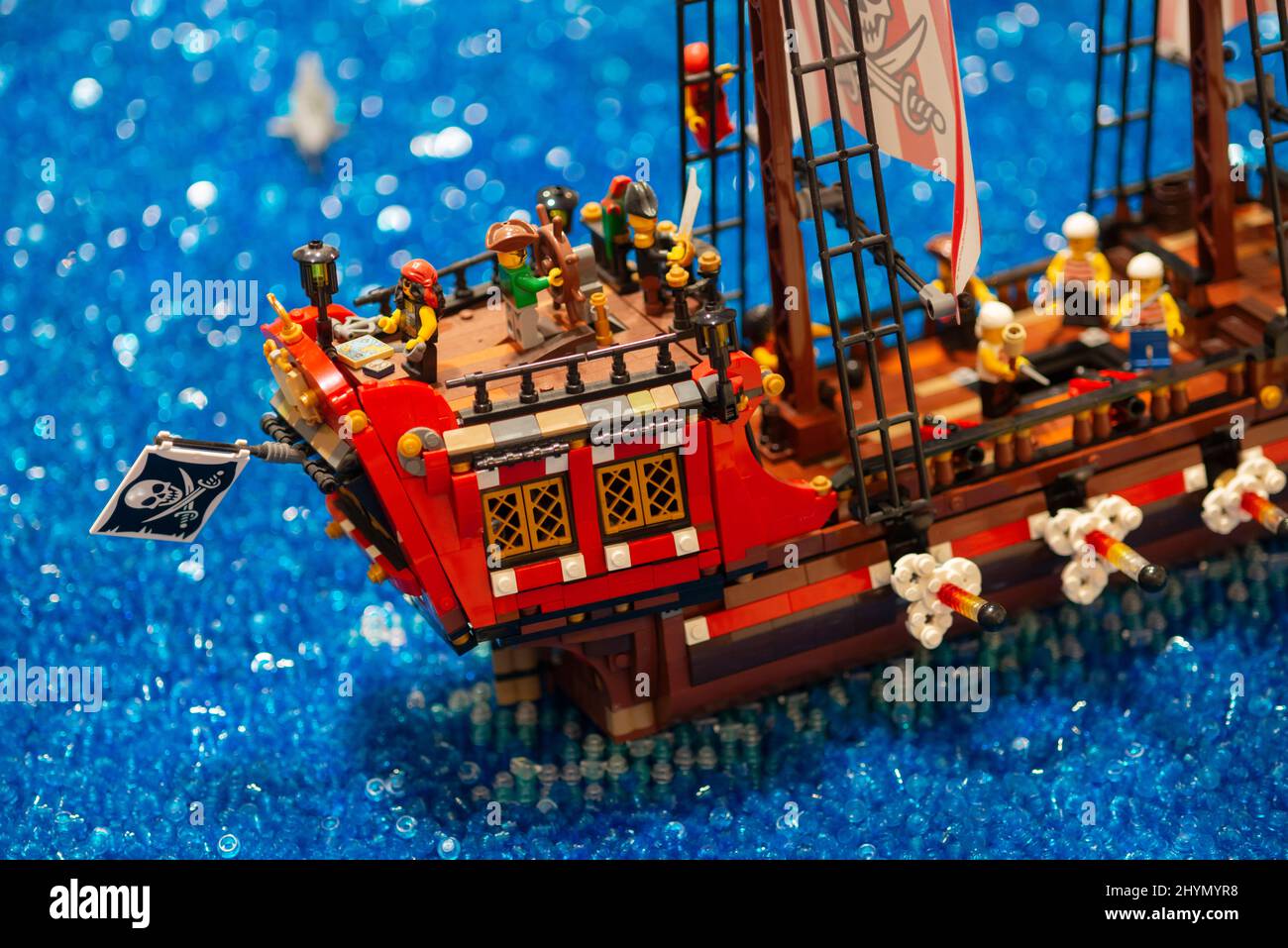 Lego boat -Fotos und -Bildmaterial in hoher Auflösung – Alamy