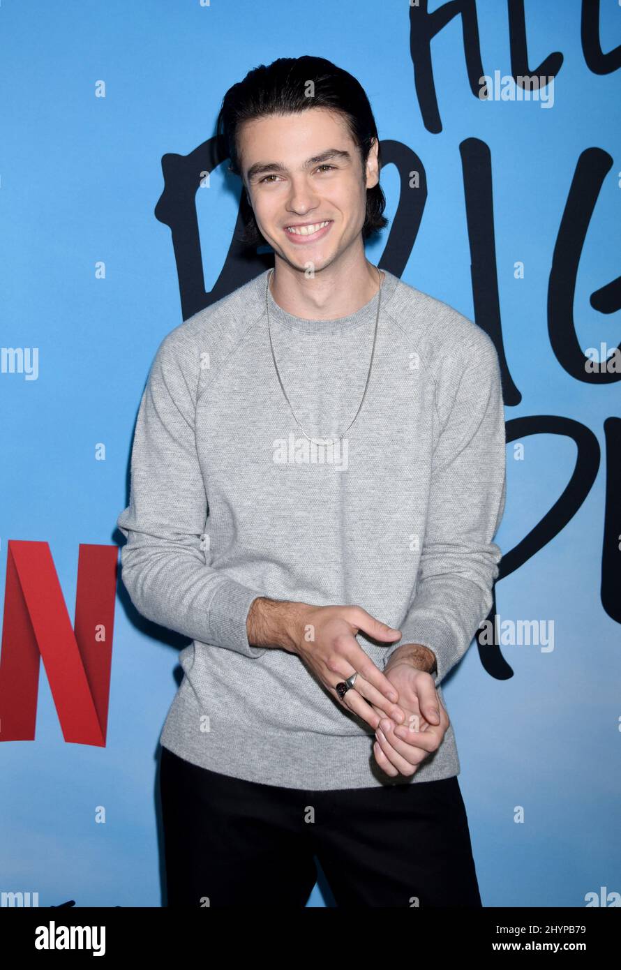 Felix Mallard bei Netflix's 'All the Bright Places' Los Angeles Special ...