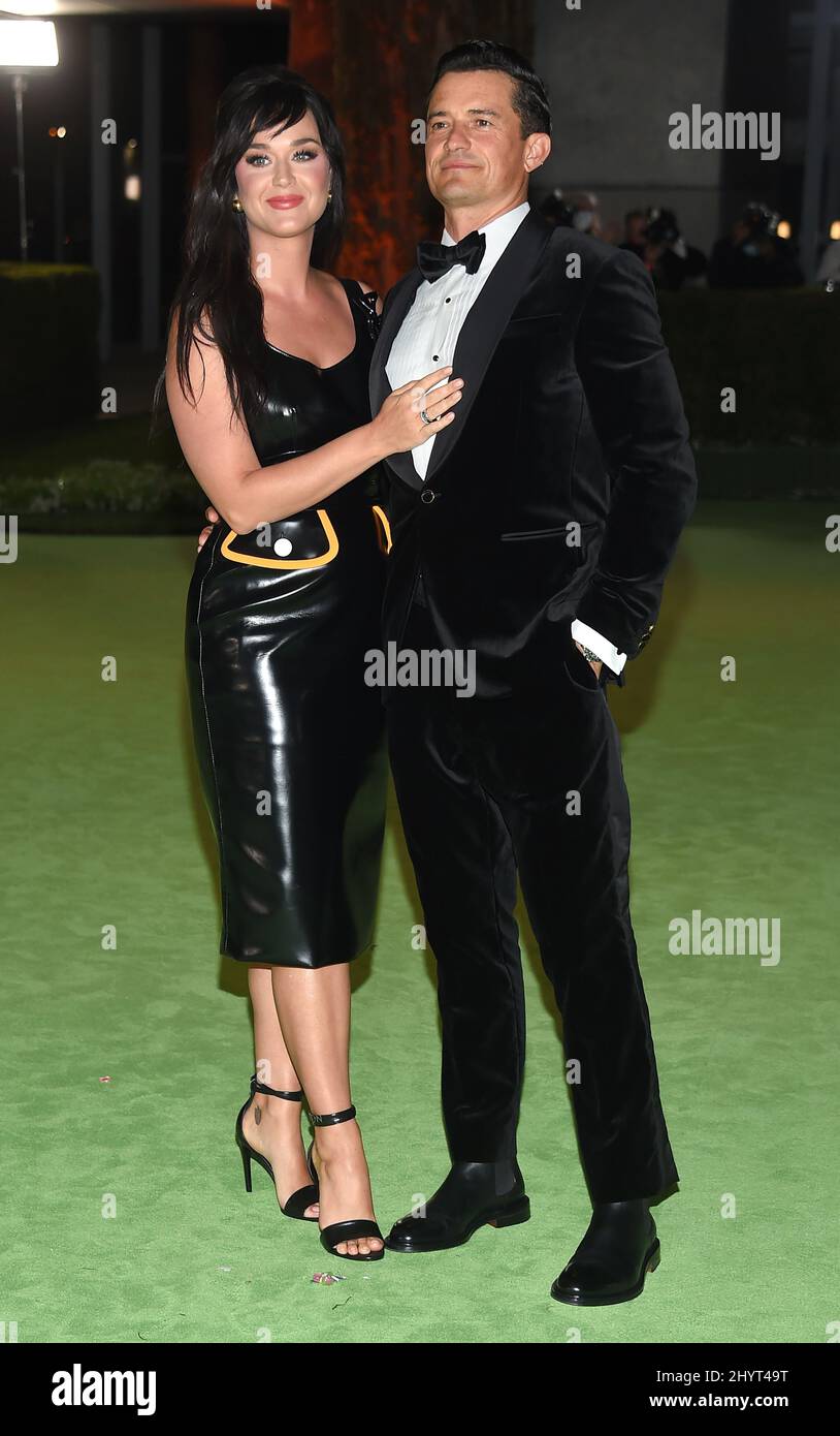 Katy Perry und Orlando blühen bei der Eröffnungsgala des Academy Museum ...