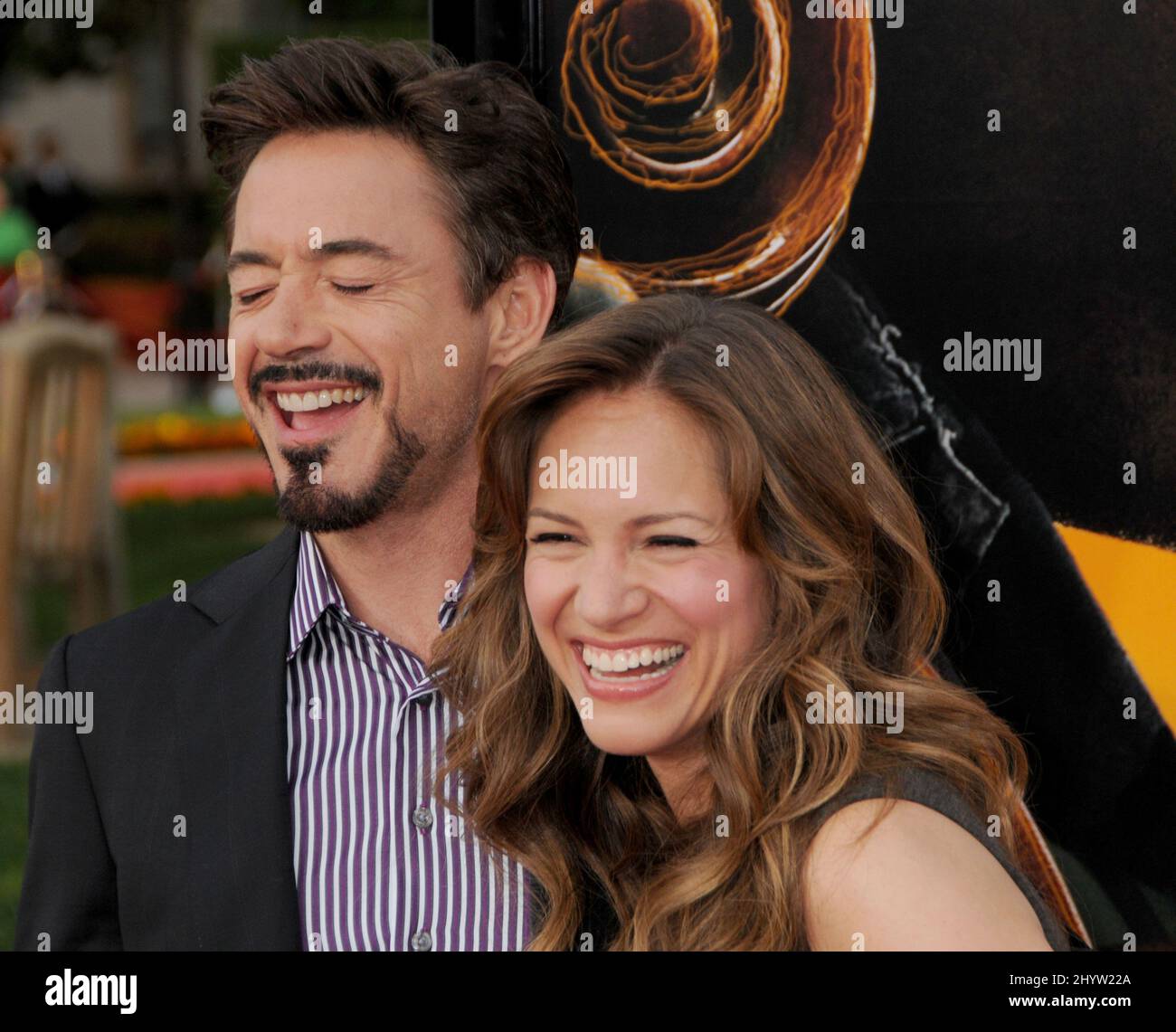 Robert Downey Jr und Susan Levin bei der Premiere von „The Soloist“ in ...