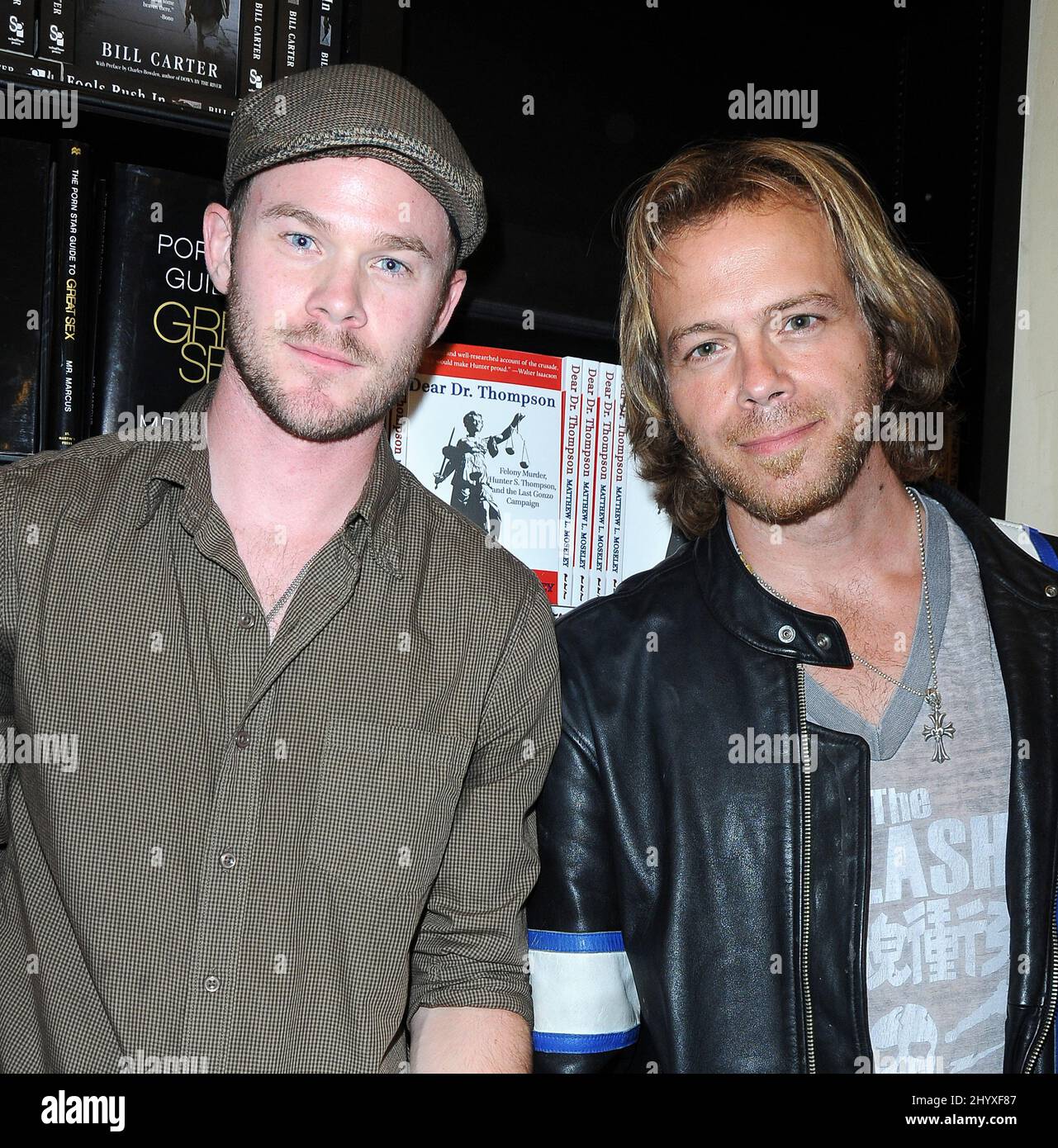 Aaron Ashmore und Brian Gaskill bei einer Lesung des Drehbuchs „Weetzie ...
