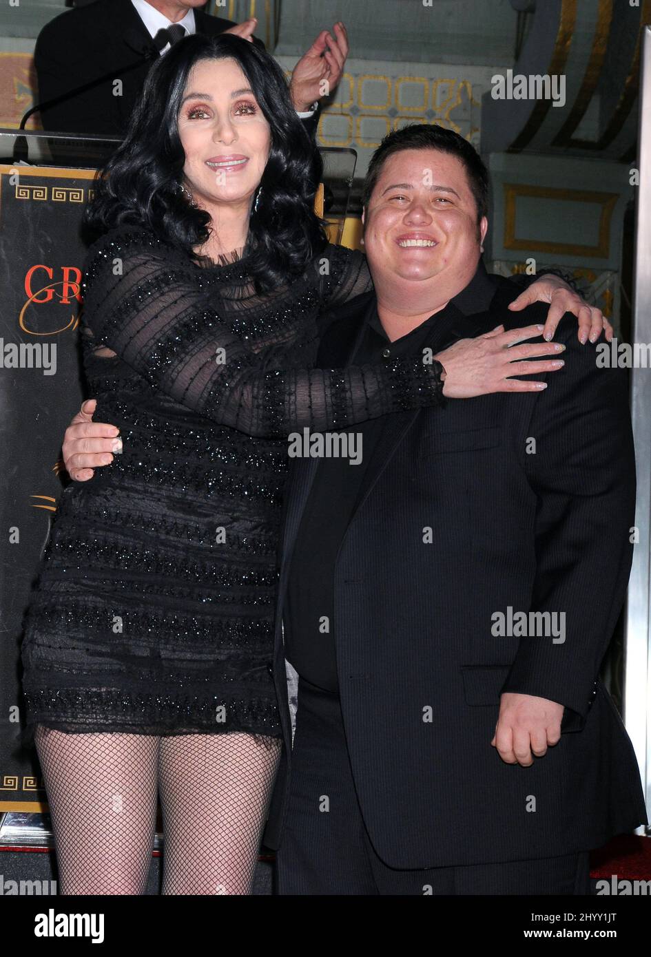 Cher and chaz bono -Fotos und -Bildmaterial in hoher Auflösung – Alamy