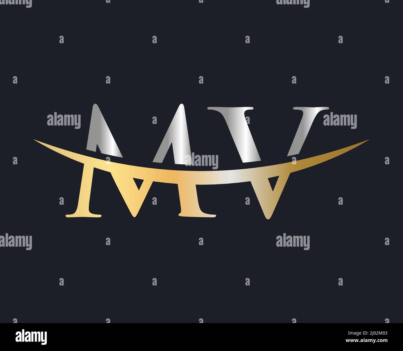 Mv emblem Stock-Vektorgrafiken kaufen - Alamy