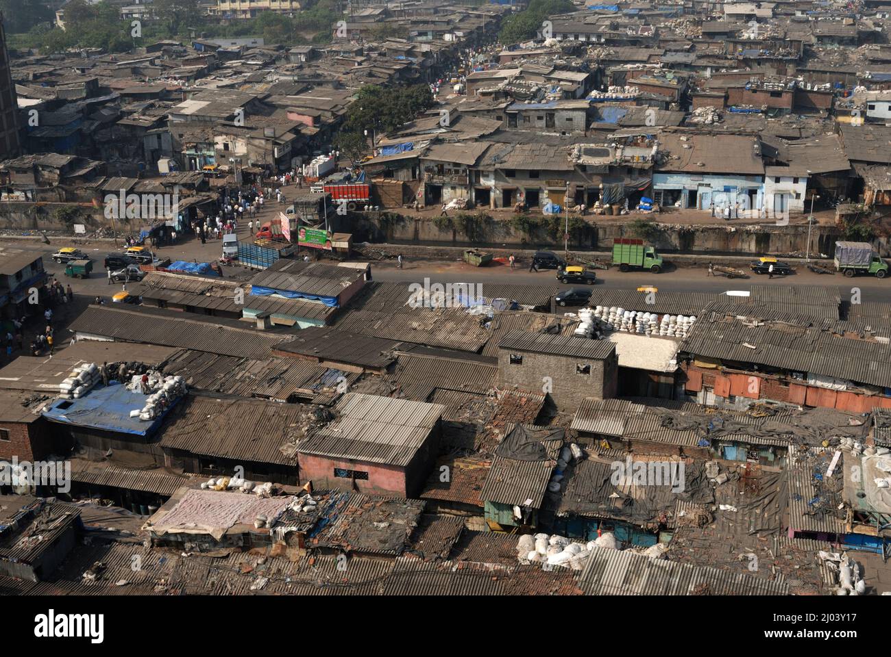 Luftaufnahme von dharavi -Fotos und -Bildmaterial in hoher Auflösung – Alamy
