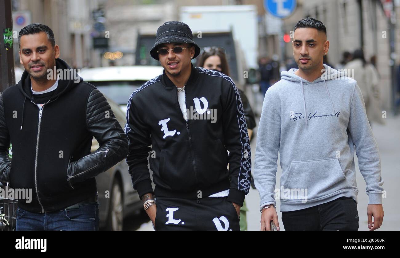 Mailand, . 16. März 2022. Mailand, 16-03-2022 JESSE LINGARD ...