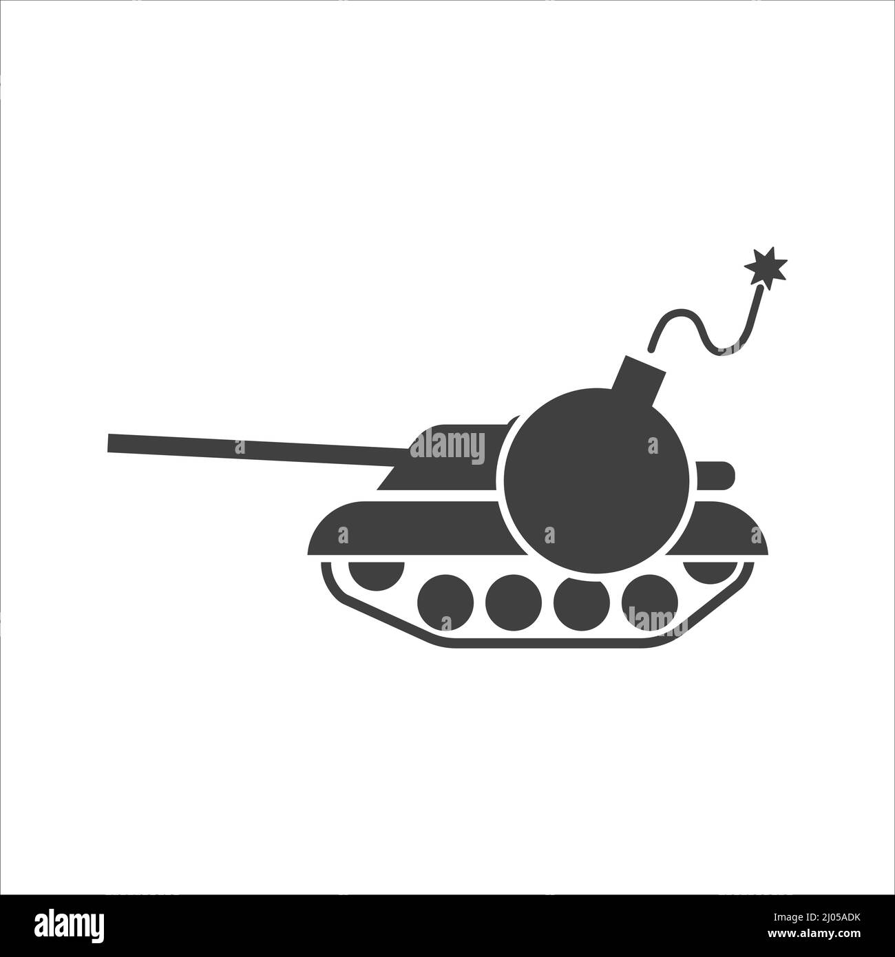 Tank gewehr Stock-Vektorgrafiken kaufen - Alamy