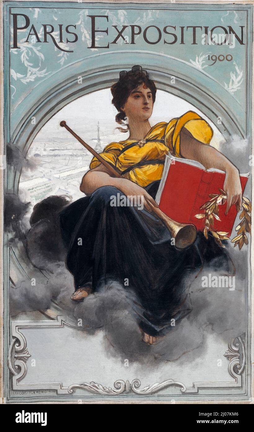 Exposition paris 1900 poster -Fotos und -Bildmaterial in hoher ...