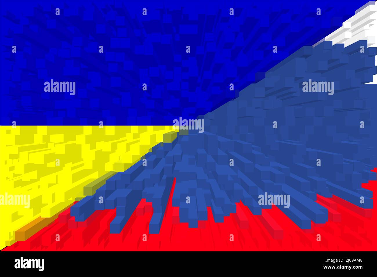 Ukraine Russland. Konflikt zwischen Russland und Ucraine Kriegskonzept ... Ukraine Russland. Konflikt zwischen Russland und Ucraine Kriegskonzept ...