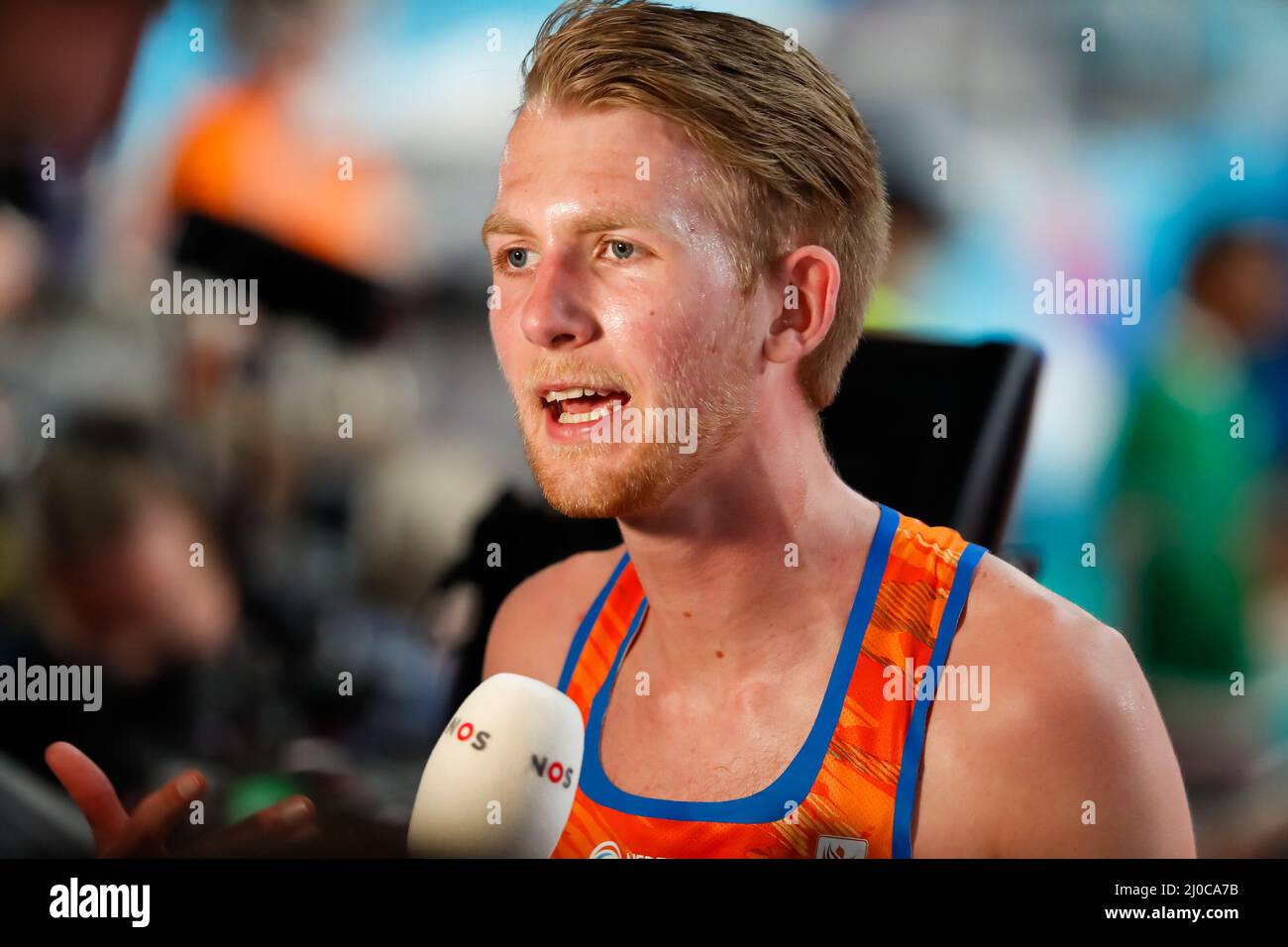 Belgrad, Serbien. 18. März 2022. Tim Verbaandert aus den Niederlanden ...