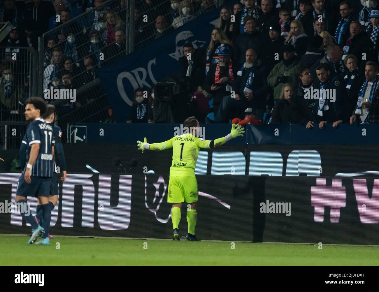Bochum, Deutschland. 18. März 2022. Fußball: Bundesliga, VfL Bochum ...