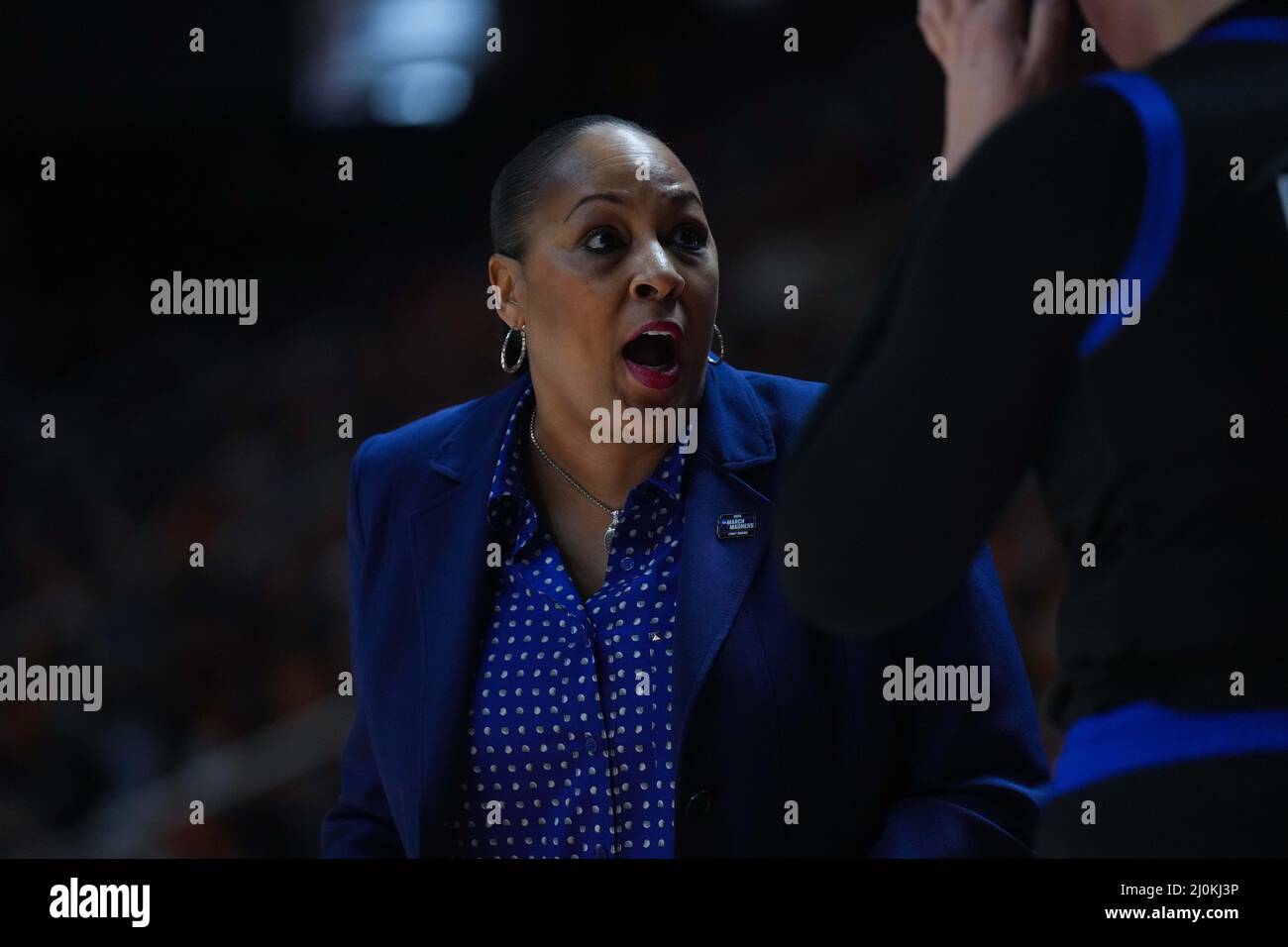 19. März 2022: Cheftrainer Felisha Legette-Jack der Buffalo Bulls ...