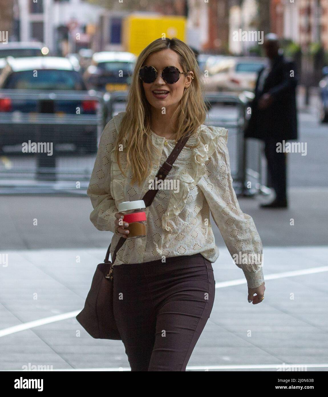 London, England, Großbritannien. 20. März 2022. Laura WHITMORE, die ...