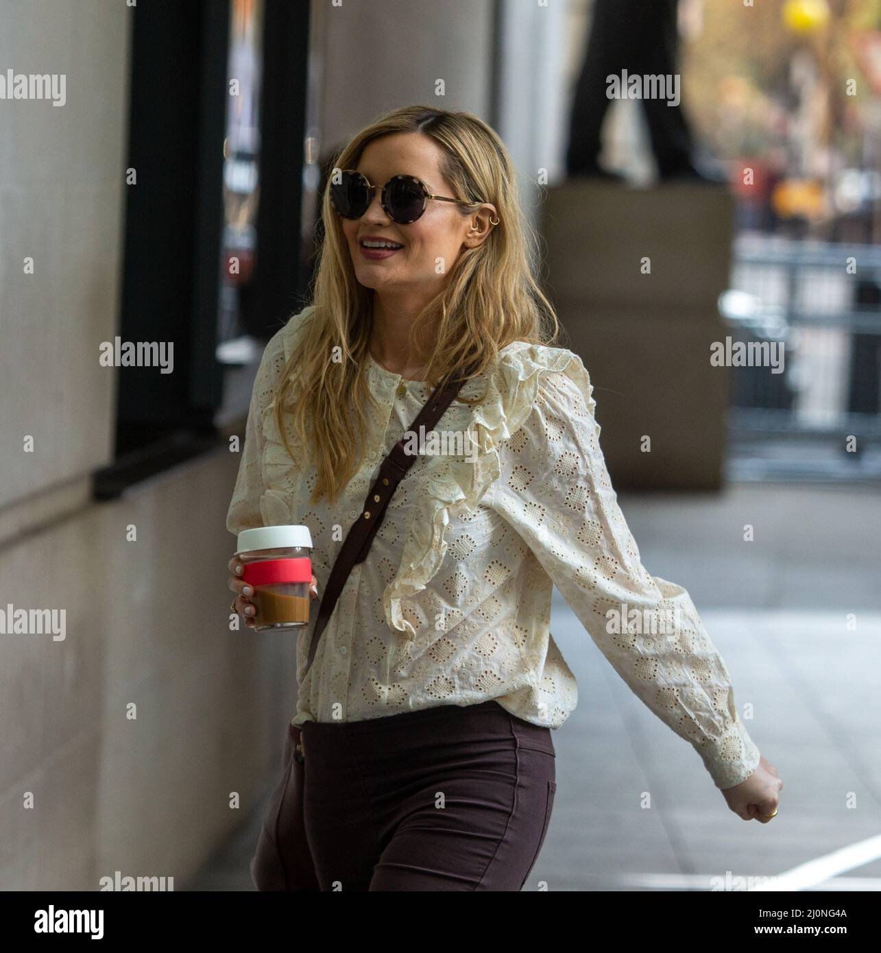 London, England, Großbritannien. 20. März 2022. Laura WHITMORE, die ...