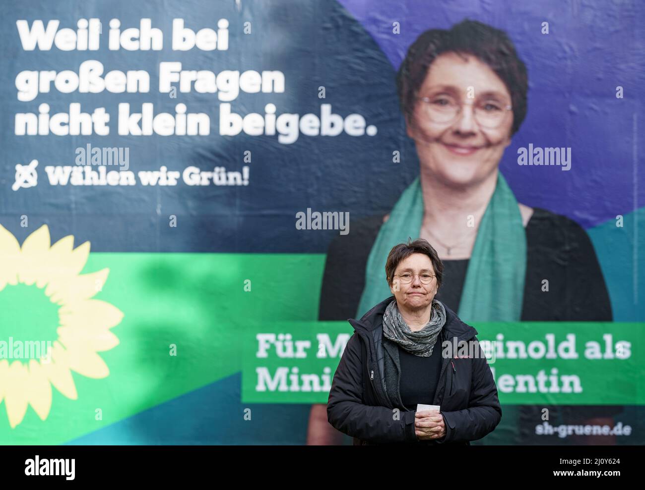 Kiel, Deutschland. 21. März 2022. Monika Heinold, Spitzenkandidatin der ...