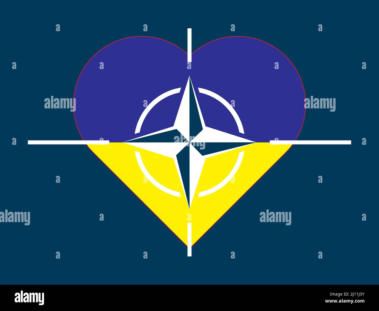 Nato symbol Stock-Vektorgrafiken kaufen - Alamy