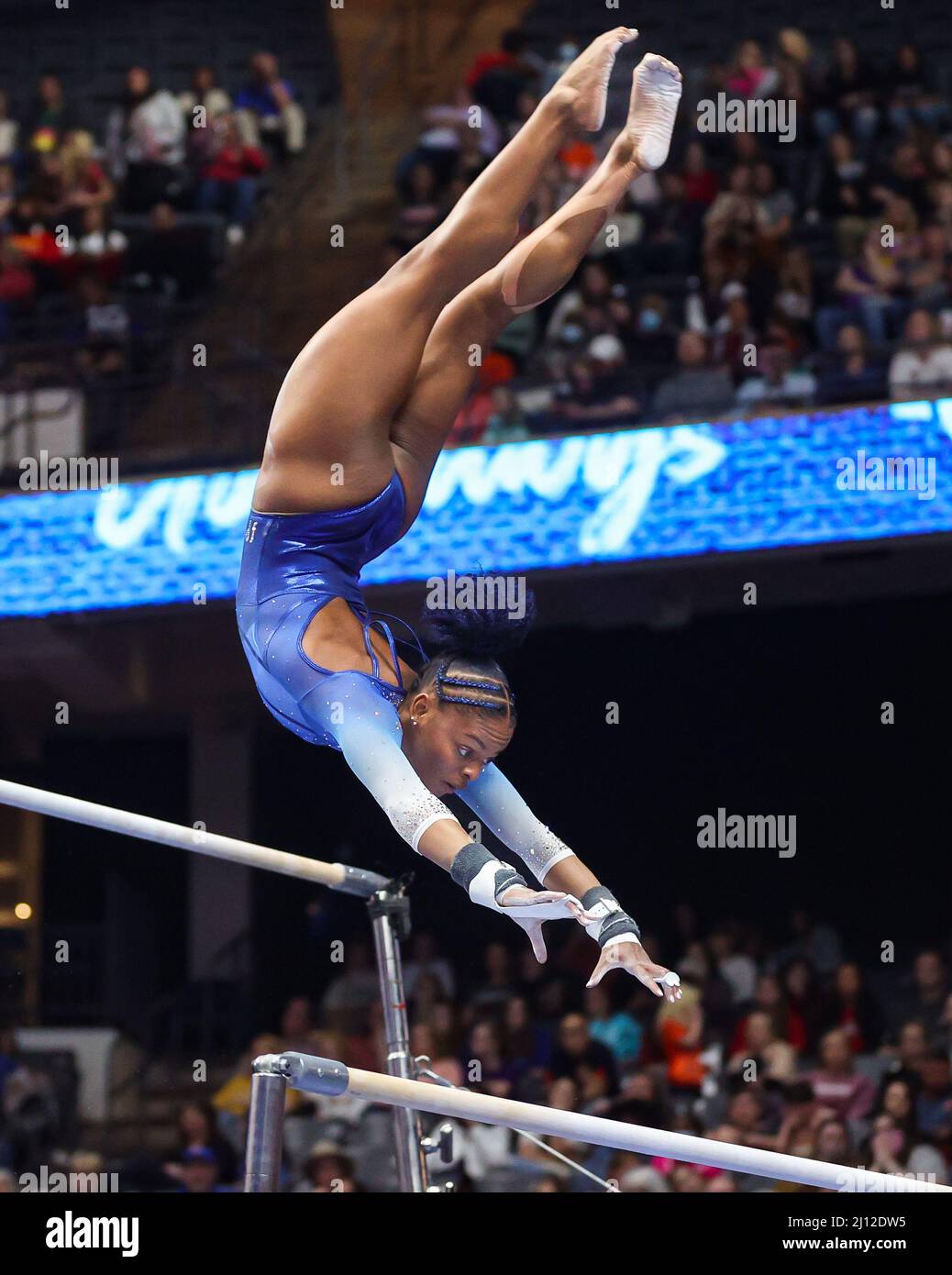 Birmingham, AL, USA. 19. März 2022. Floridas Trinity Thomas auf den ...