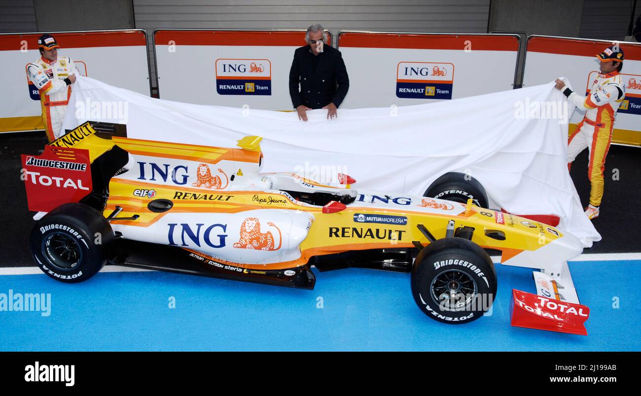 Rennstrecke Autodromo do Algarve bei Portimao, Portugal 19.01.2009 ...