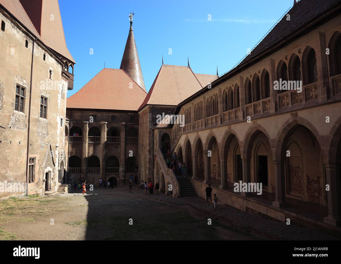 Burg Hunedoara, Castelul Corvinilor bzw. Castelul Huniazilor, auch Burg ...