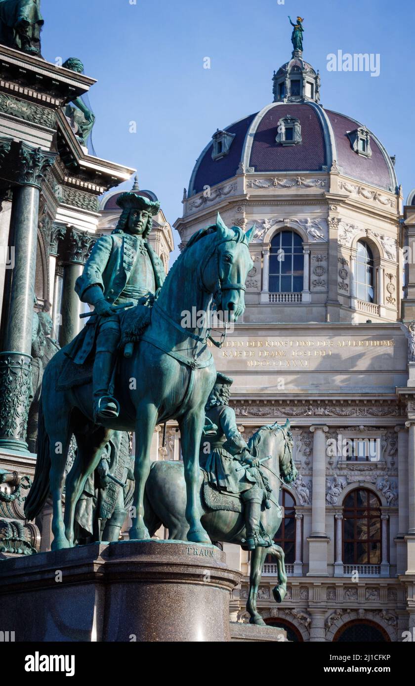 Die Hofburg in Wien. Eines der wichtigsten Gebäude des ...