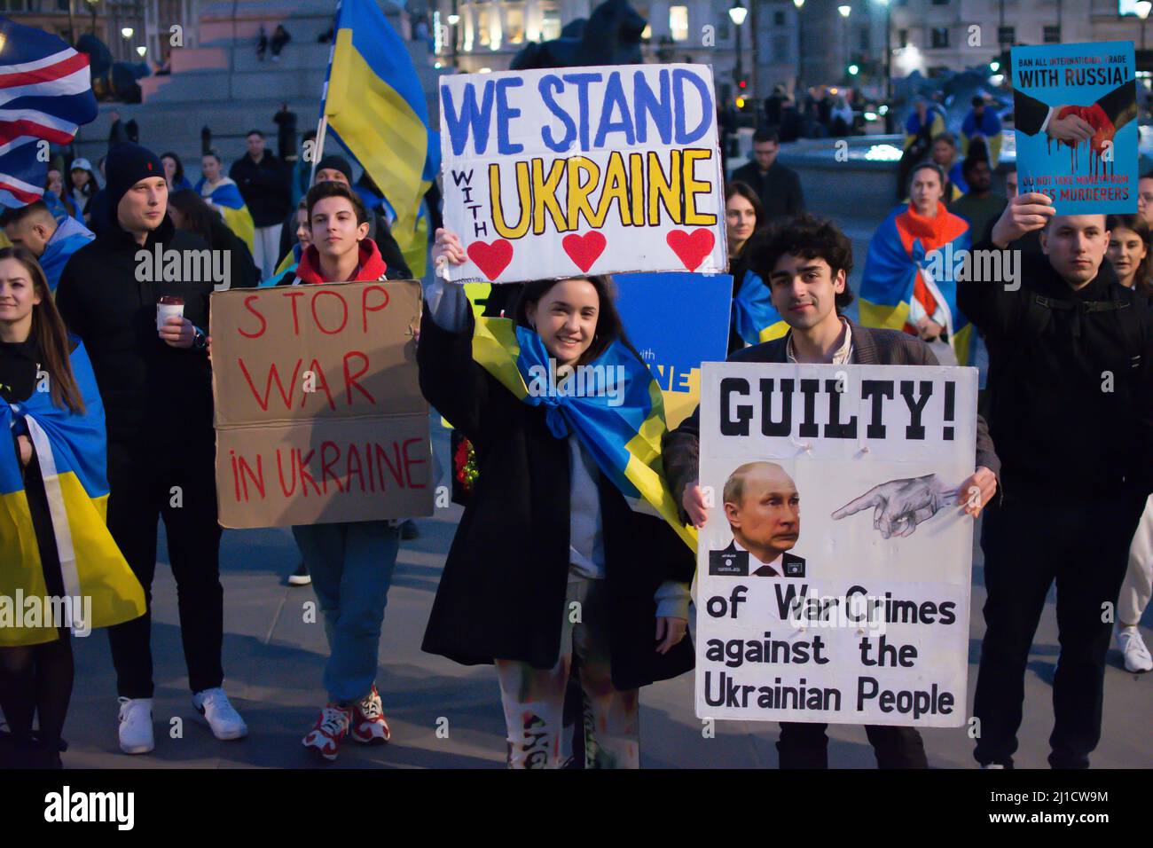 Ukrainischer Aufruf zum Frieden, Proteste zur BEENDIGUNG der einen ...