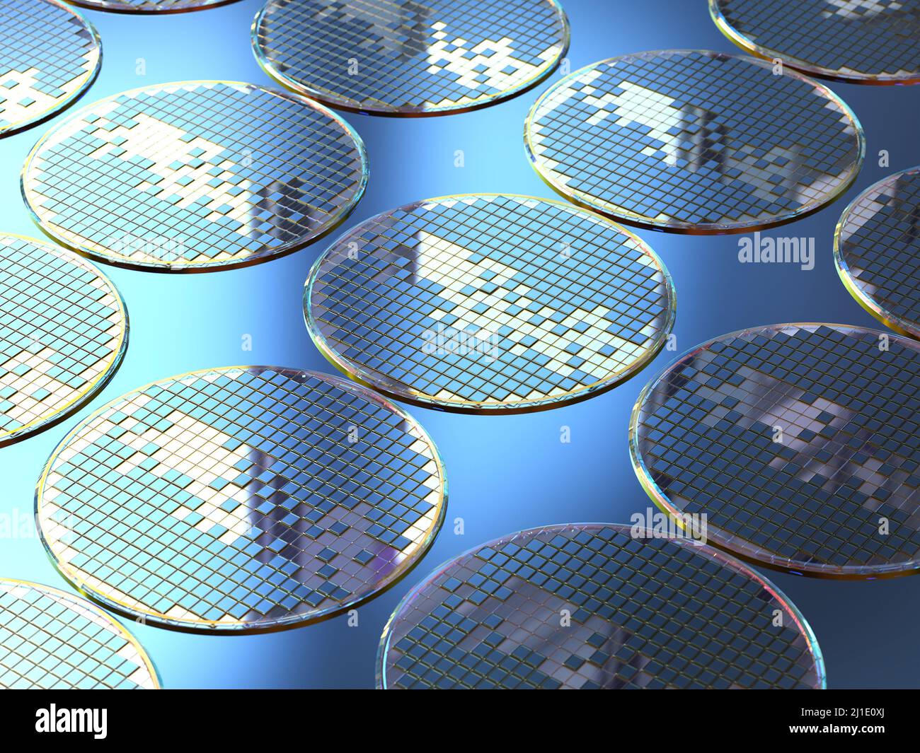 Silizium wafer herstellung -Fotos und -Bildmaterial in hoher Auflösung ...