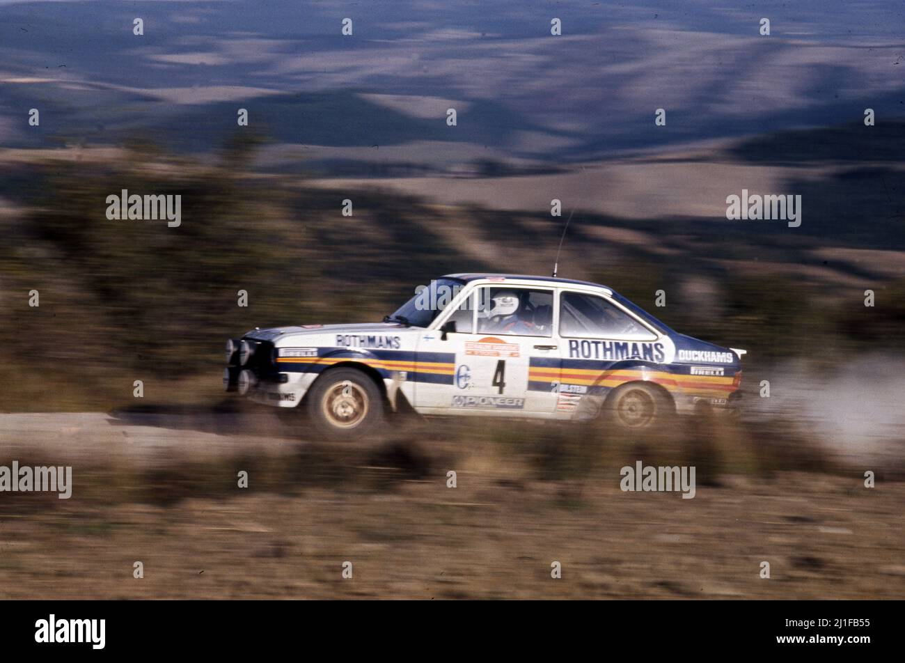 Ari Vatanen (FIN) David Richards (GBR) Ford Escort RS GR4 Ford Rothmans ...