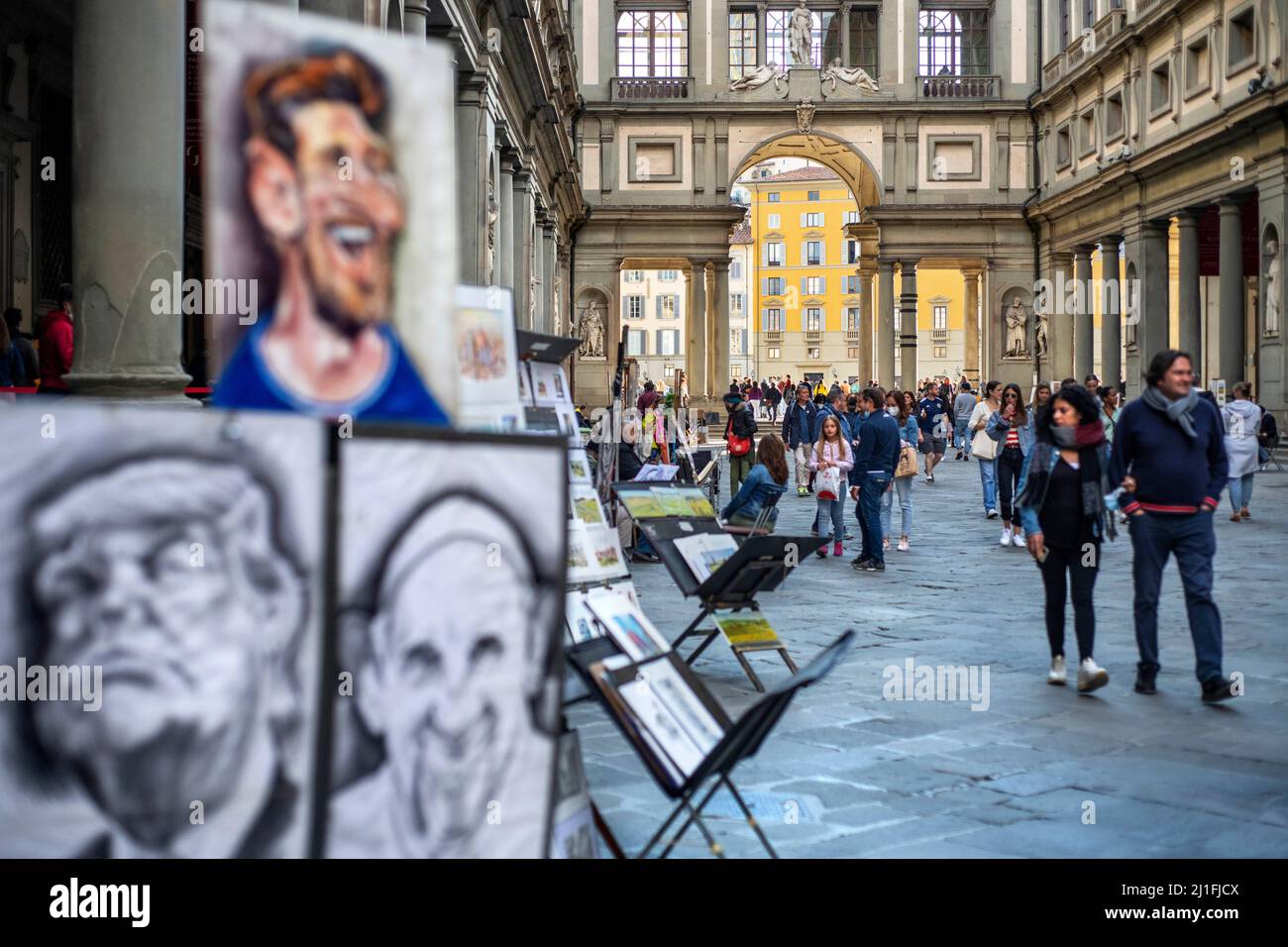Firenze uffizi galerie -Fotos und -Bildmaterial in hoher Auflösung – Alamy