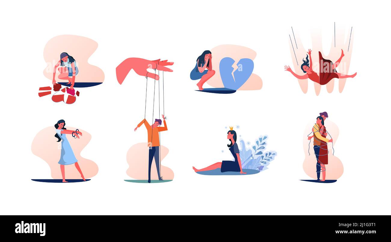 Emotionale manipulation Stock-Vektorgrafiken kaufen - Alamy