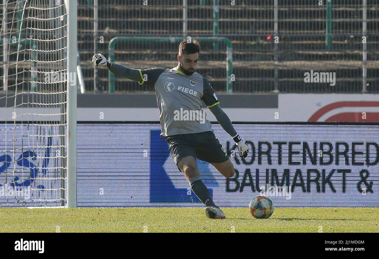 firo: 03/26/2022 Fuvuball: Fußball: Regionalliga West, Saison 2021/2022 ...