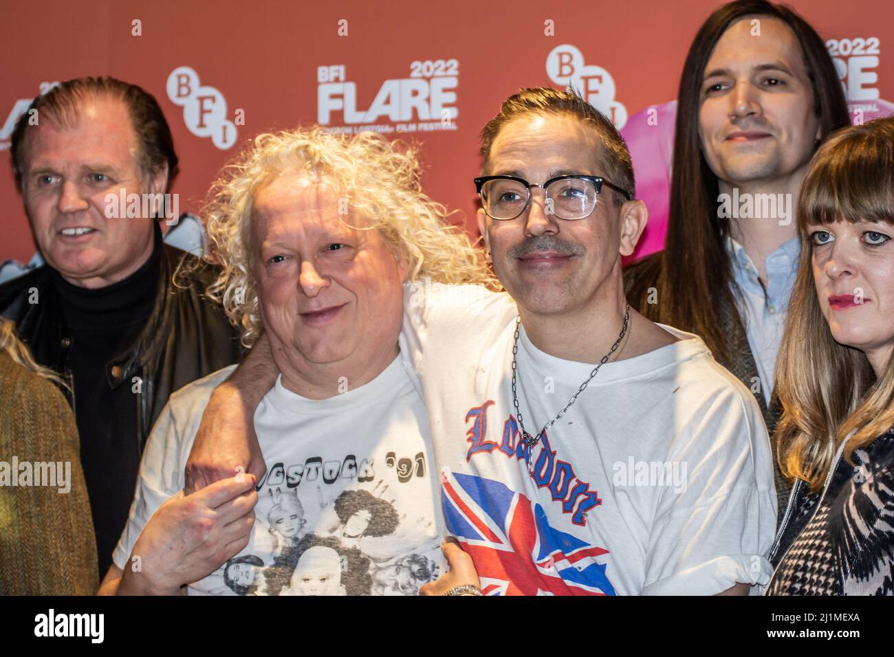 London, England, Großbritannien. 26. März 2022. Rusty Egan, Jeffrey ...