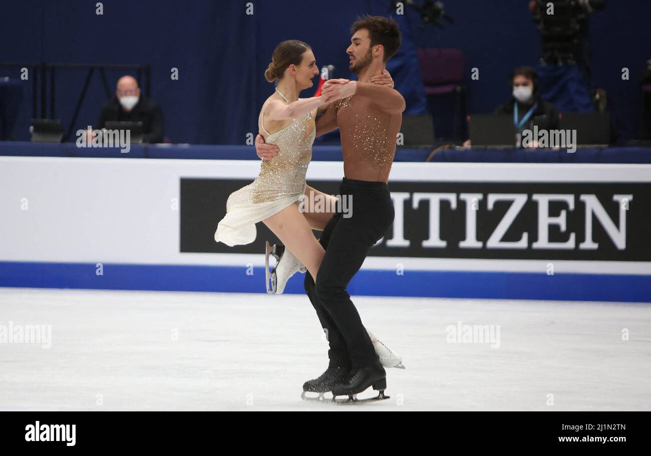 Gabriella papadakis y guillaume cizeron de francia -Fotos und ...