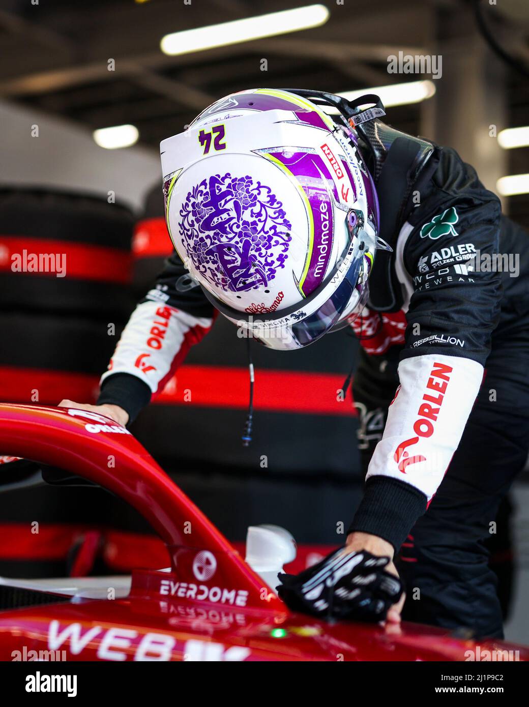 #24 Guanyu Zhou (CHN, Alfa Romeo F1 Team ORLEN), F1 Grand Prix von ...