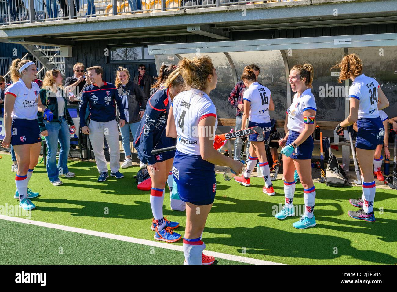 DEN Bosch, 27-03-2022, HC Den Bosch, Hockey Hoofdklasse Dames, Seizoen ...