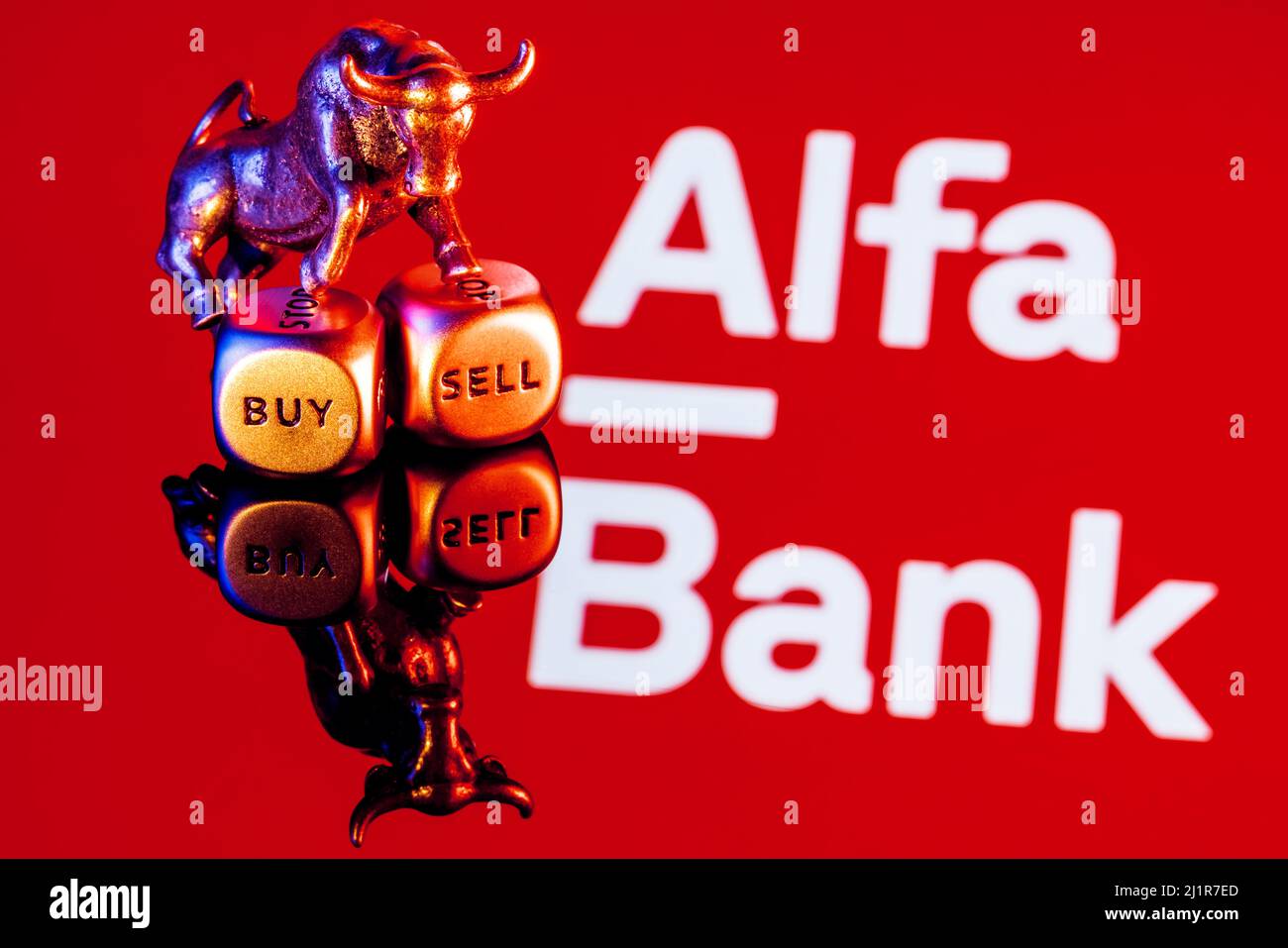 Alfa bank logo -Fotos und -Bildmaterial in hoher Auflösung – Alamy