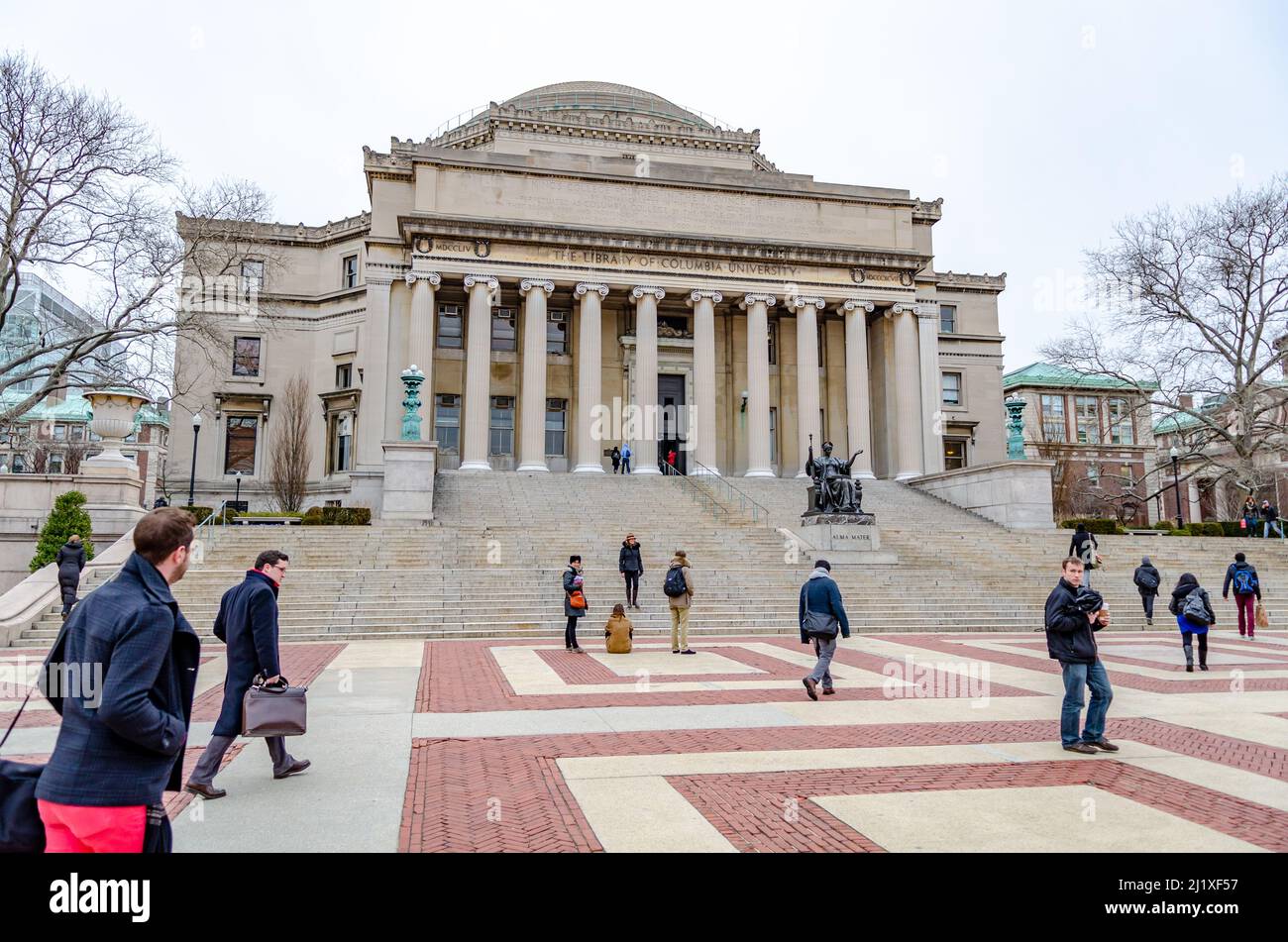 Leben auf dem campus der columbia university -Fotos und -Bildmaterial ...